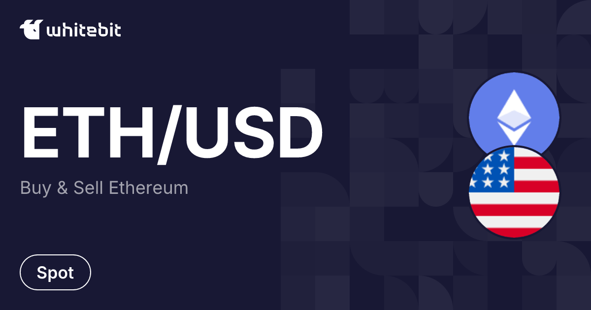 ETH USD 2 508 85 Ethereum United States Dollar WhiteBIT ETH USD 2 508 85 Ethereum United States Dollar WhiteBIT