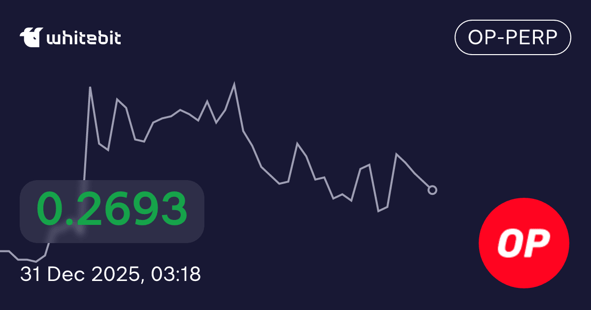 1.0799 OP-PERP | Торгівля Optimism future contract | WhiteBIT