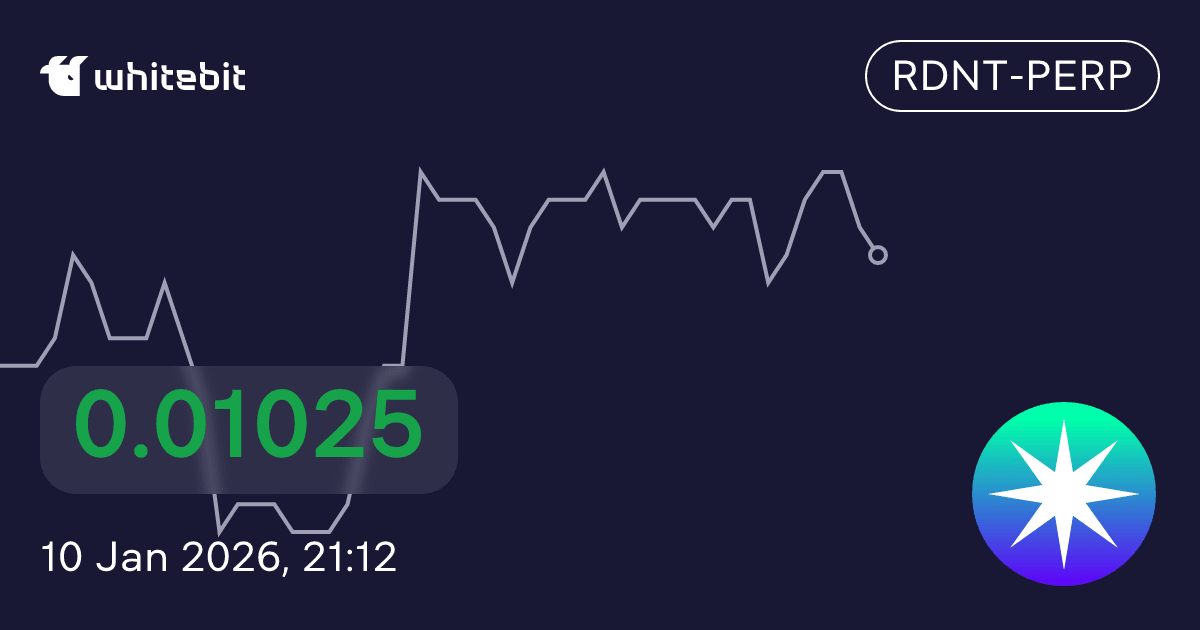 0.02542 RDNT-PERP | Trade Radiant future contract | WhiteBIT