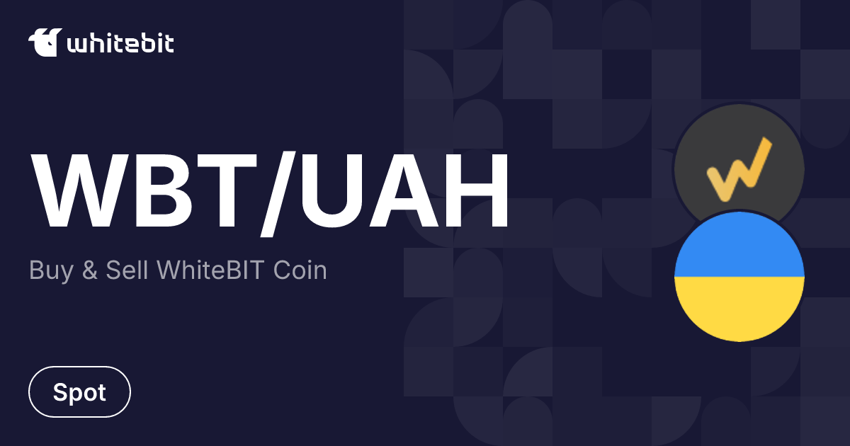 211 66 WBT To UAH Price Of WhiteBIT Token To Hryvnia Crypto 211 66 WBT To UAH Price Of WhiteBIT Token To Hryvnia Crypto