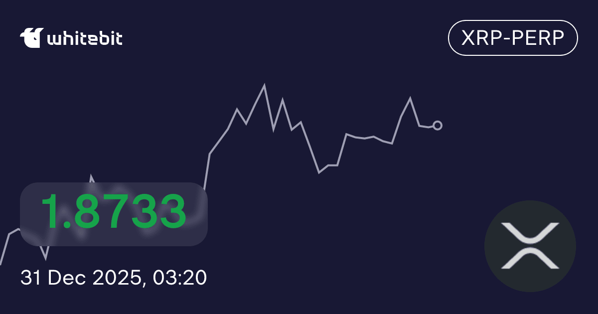 2.20134 XRP-PERP | Торгівля Ripple future contract | WhiteBIT